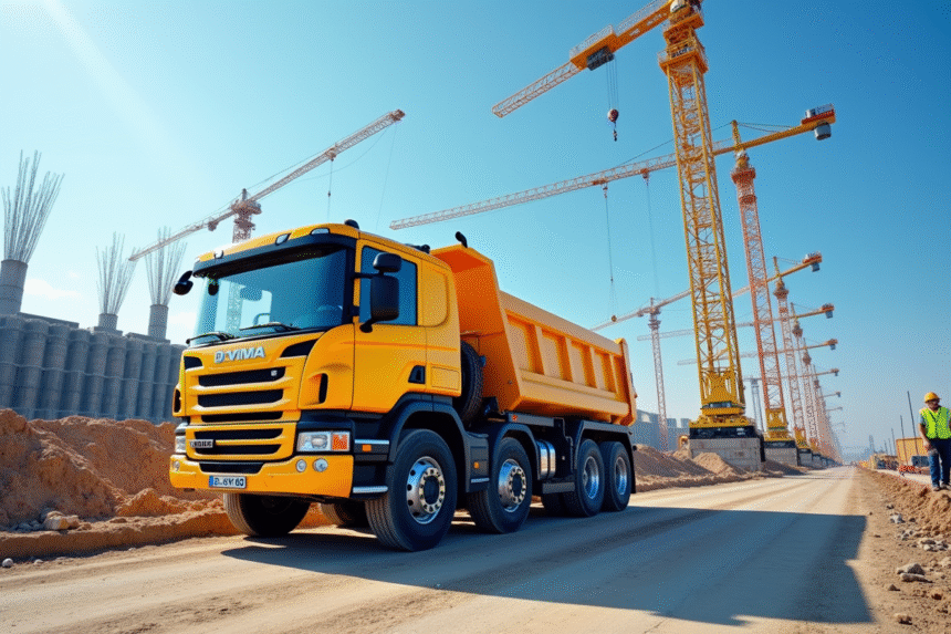 Comment choisir le bon camion de chantier pour vos projets - Antoine le ...